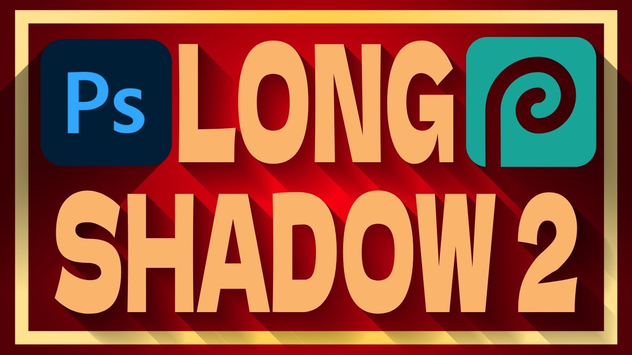 Long Shadow Action तुमच्या मोबाईल मधल्या Photoshop मध्ये कसे Add करतात ...