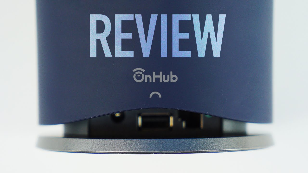 Google OnHub review: Connected to the future - YouTube