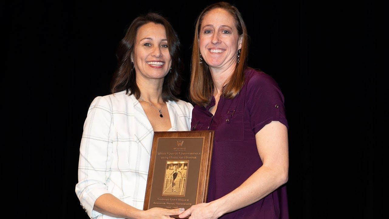 2019 WCC Hall of Honor | BYU's Tiffany Lott-Hogan - YouTube