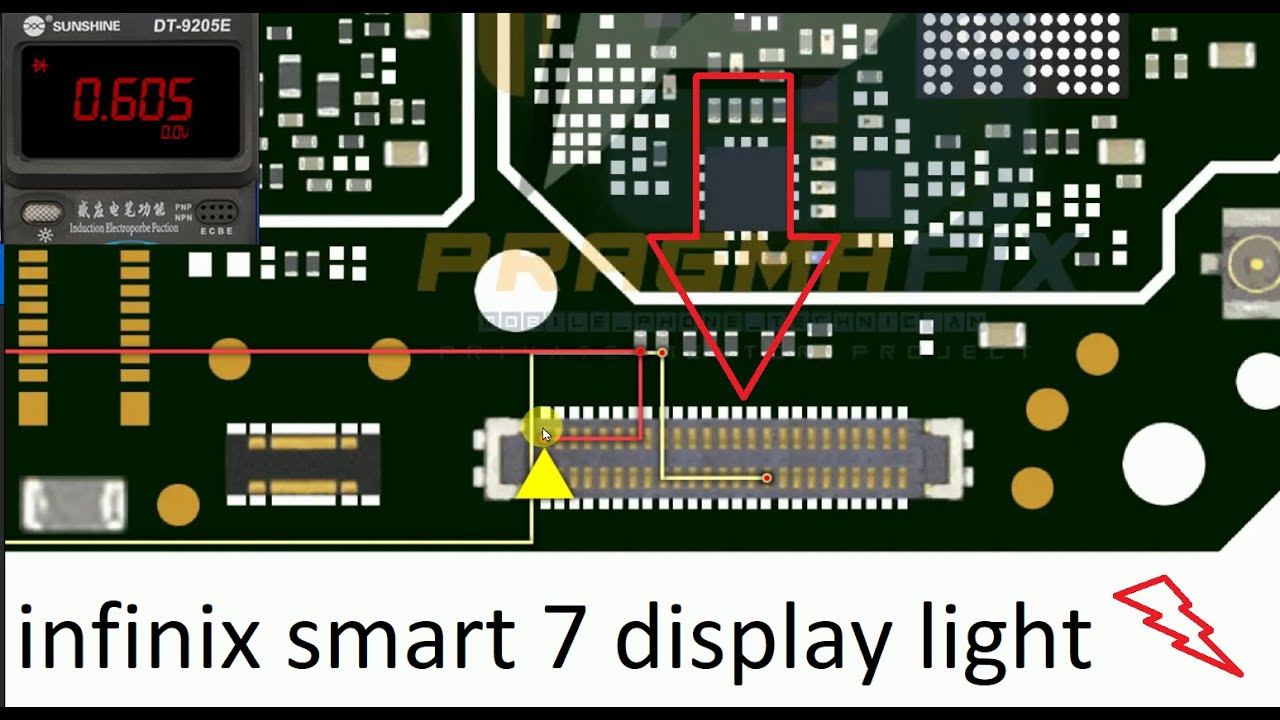 Infinix X6515 LCD Light Problem | infinix smart 7 lcd light ways ...