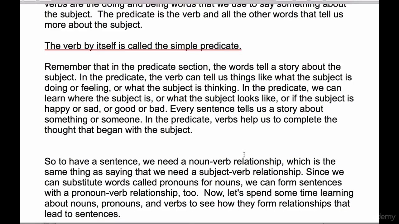 Lesson 3 Intro to nouns & verbs - YouTube