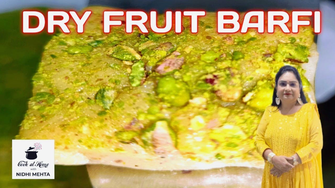 Dry fruit Barfi I Burfi recipe I Rakshabandhan Special Mithai I Makhana ...
