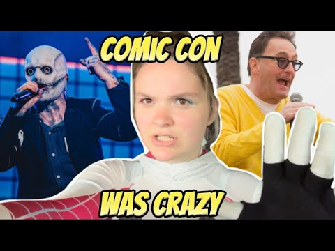 crazy comic con crossover - YouTube