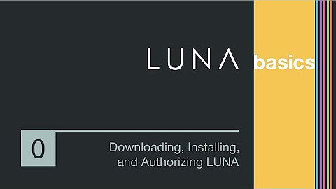 LUNA Basics Tutorials - YouTube