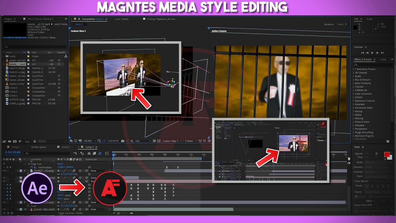 How to edit like Magnates media | Magnatesmedia Editing breakdown | 3d ...
