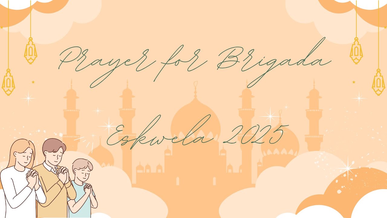 Prayer for Brigada Eskwela (CAANHS Main) - YouTube