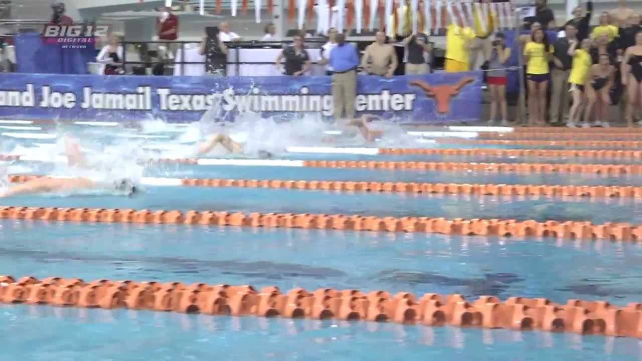 2014 Big 12 Swim/Dive Championships Recap - YouTube