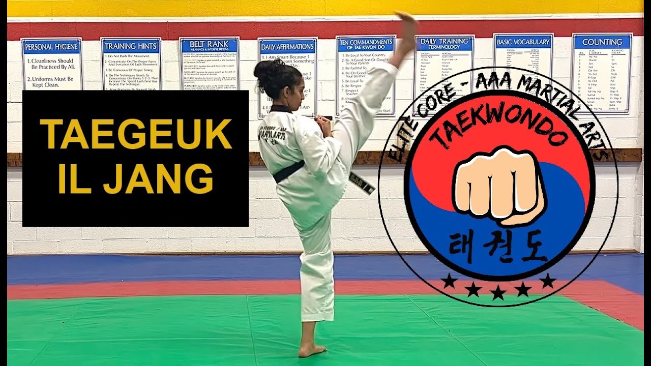 Taegeuk Il Jang | Taegeuk No. 1 - YouTube