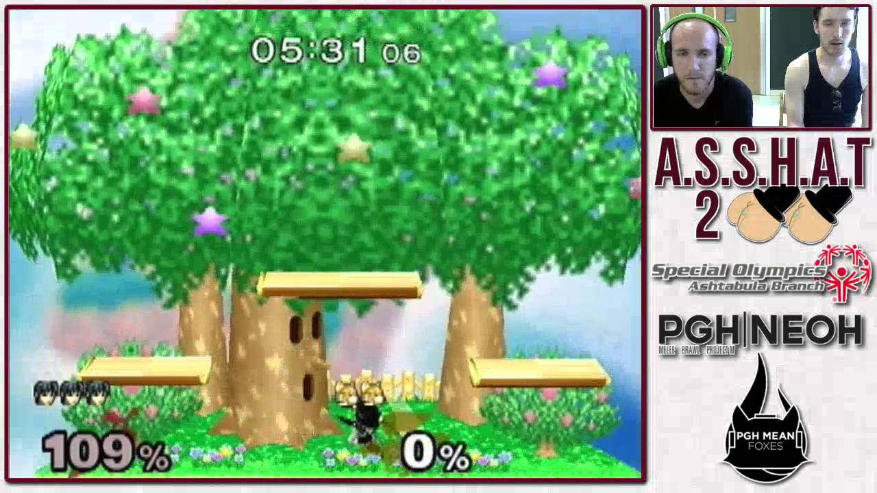 AH2 | Beegs (Marth) vs. Salt Boss (Fox) | Melee Bracket - YouTube