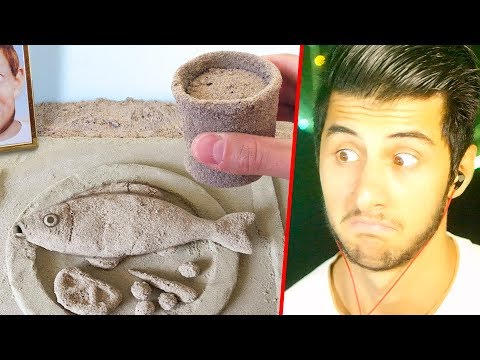 ÖĞLE YEMEĞİNDE KUMDAN BALIK YİYEN MANYAK AMERİKALI
