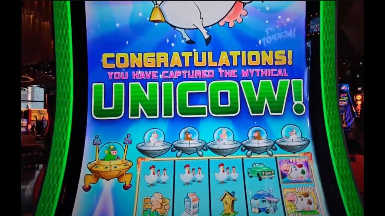 400 Max Spin Unicow on Planet Moolah at The Cosmopolitan, Vegas - YouTube