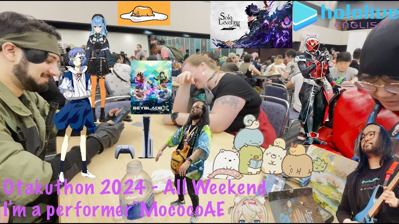 Otakuthon 2024 - All Weekend - I'm a performer MOCOCO-AE VLOG [4K60FPS] - YouTube