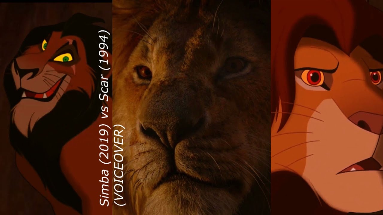 Simba (2019) vs Scar (1994) - Spider - Man: No Way Home (VOICEOVER ...