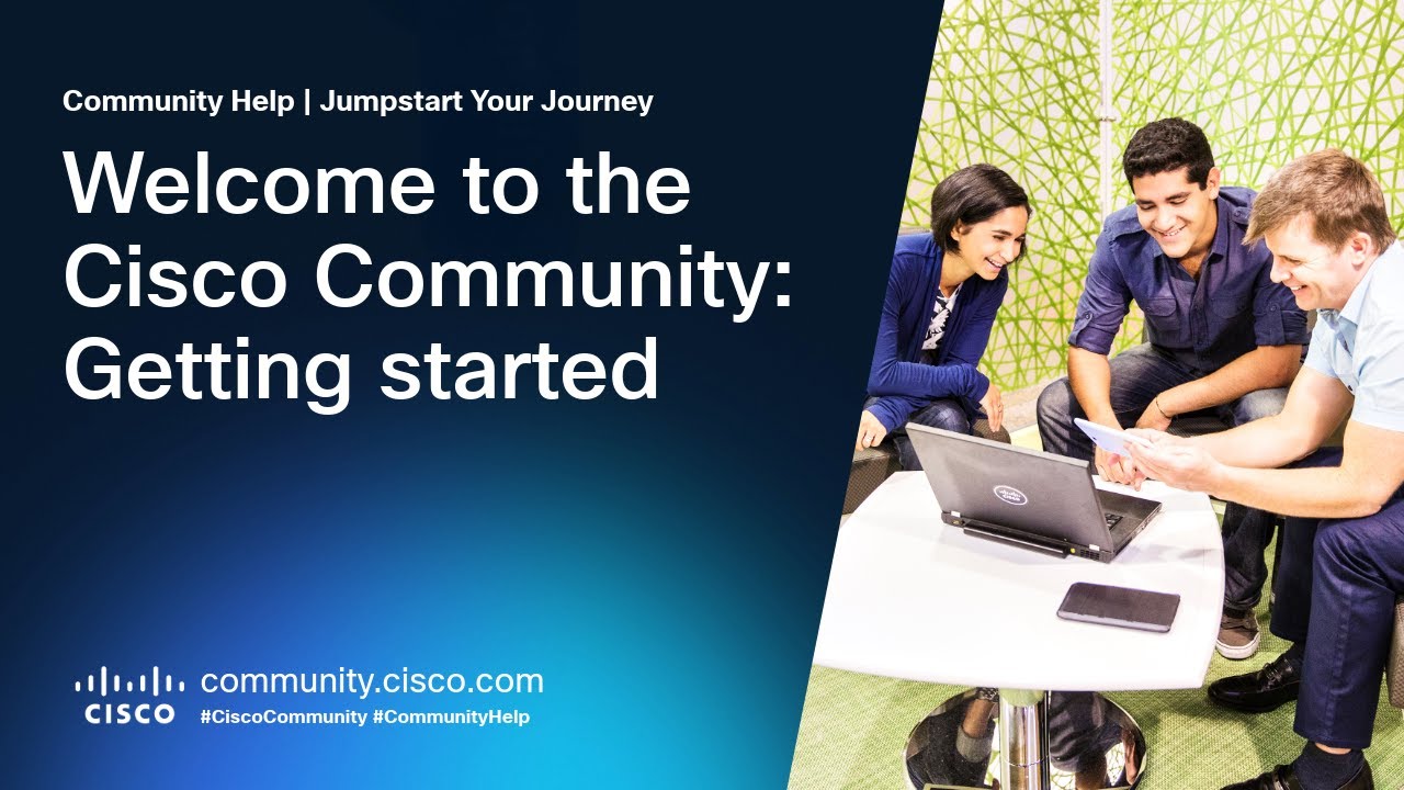 Welcome to the Cisco Community: Getting started - YouTube