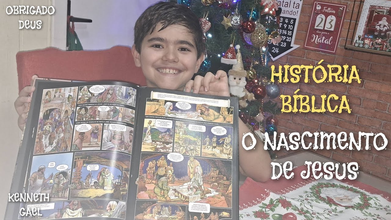 O NASCIMENTO DE JESUS - HISTÓRIA BÍBLICA - KENNETH GAEL - OBRIGADO DEUS ...