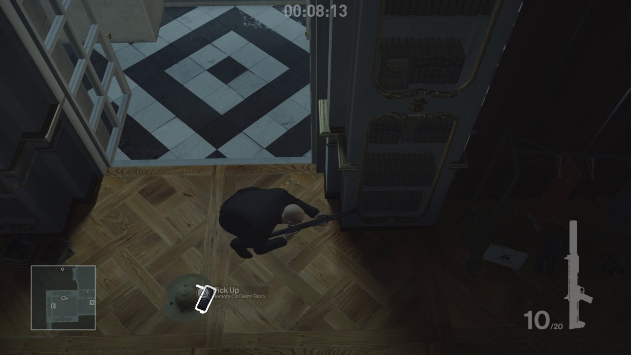 HITMAN - The Showstopper -Shotgun Launched Flying Explosive Hat Double ...