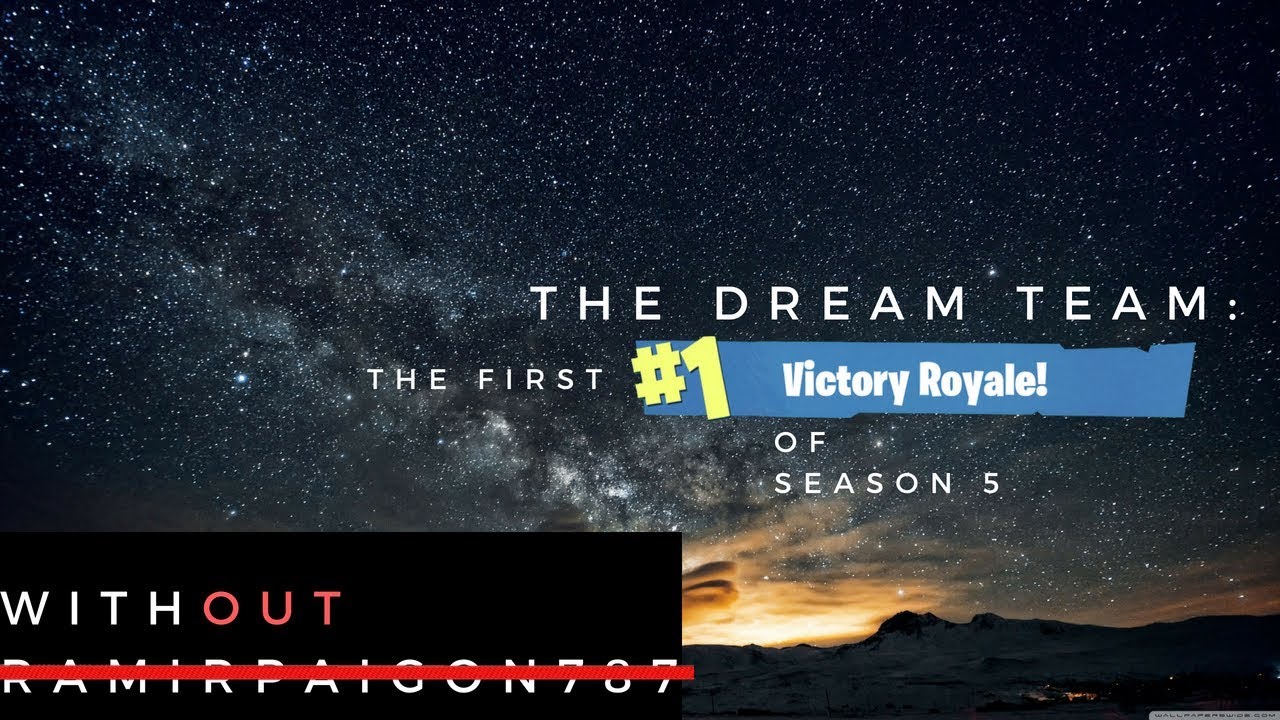 DREAM TEAM VICTORY (WITHOUT RAMIRPAIGON787) - YouTube