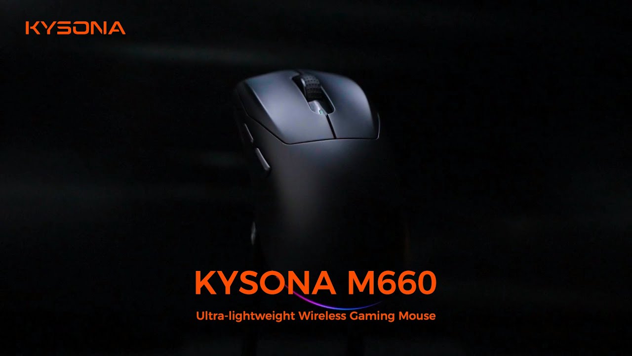 M660 Ultra-Lightweight Wireless Gaming Mouse with RGB Lighting Effects ...