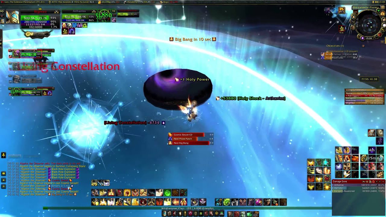 Algalon 10 man - Supermassive - World of Warcraft 5.4.1 - YouTube