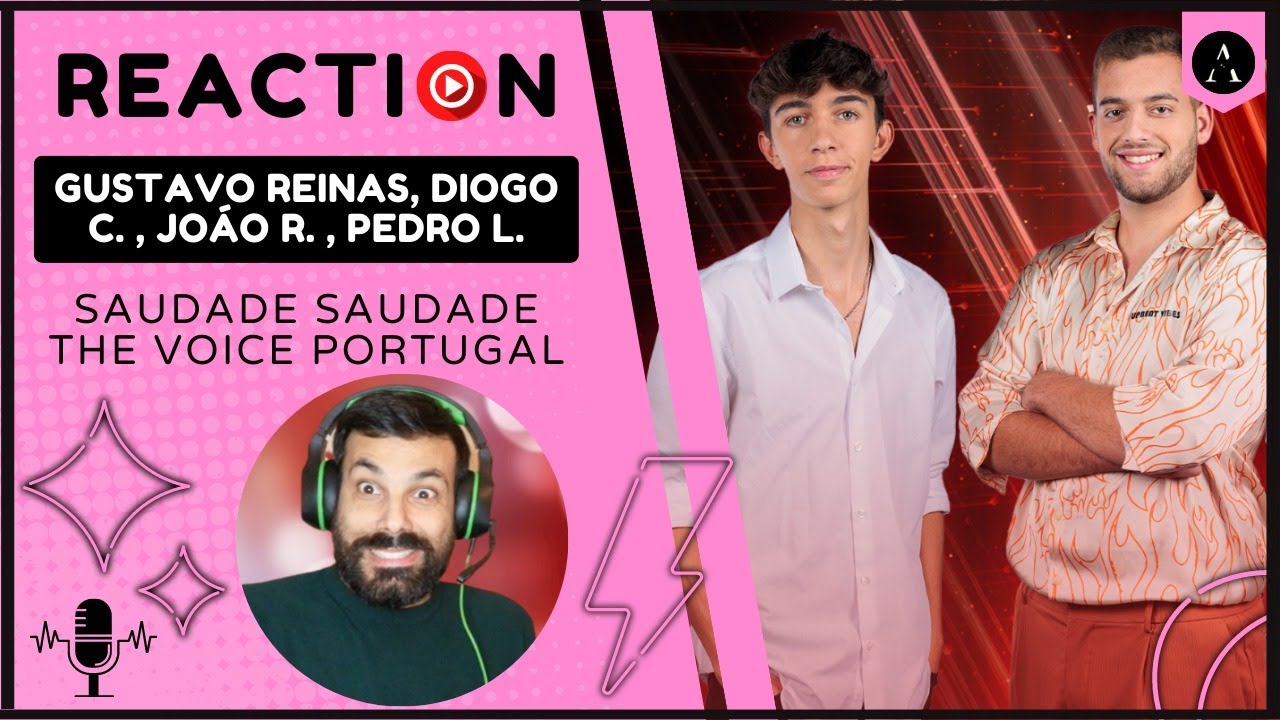 The Voice - GUSTAVO REINAS, DIOGO CARVALHO, JOÃO RIBEIRO, PEDRO LUNET m/v "Saudade Saudade ...