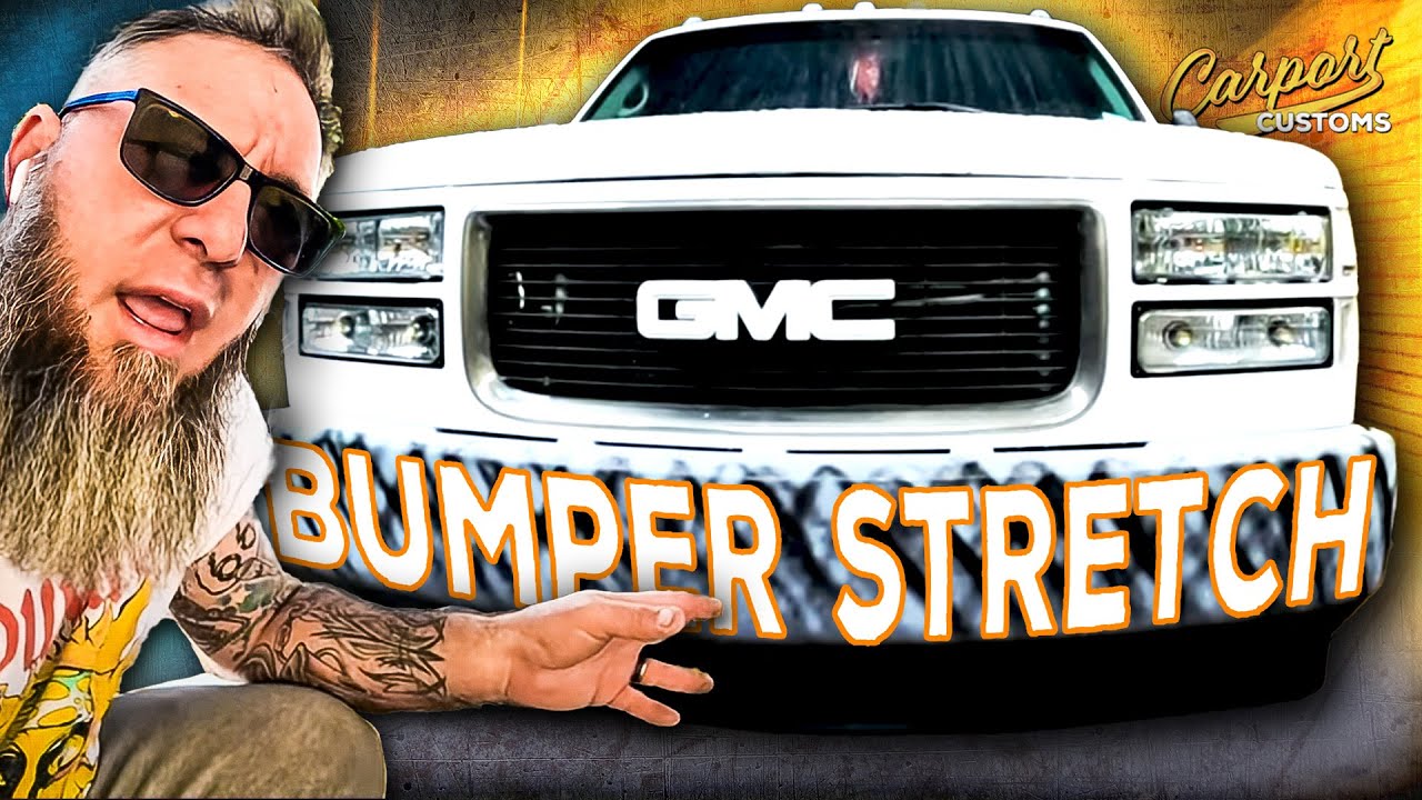 88-98 OBS Chevy Dually Front Bumper Stretch - YouTube