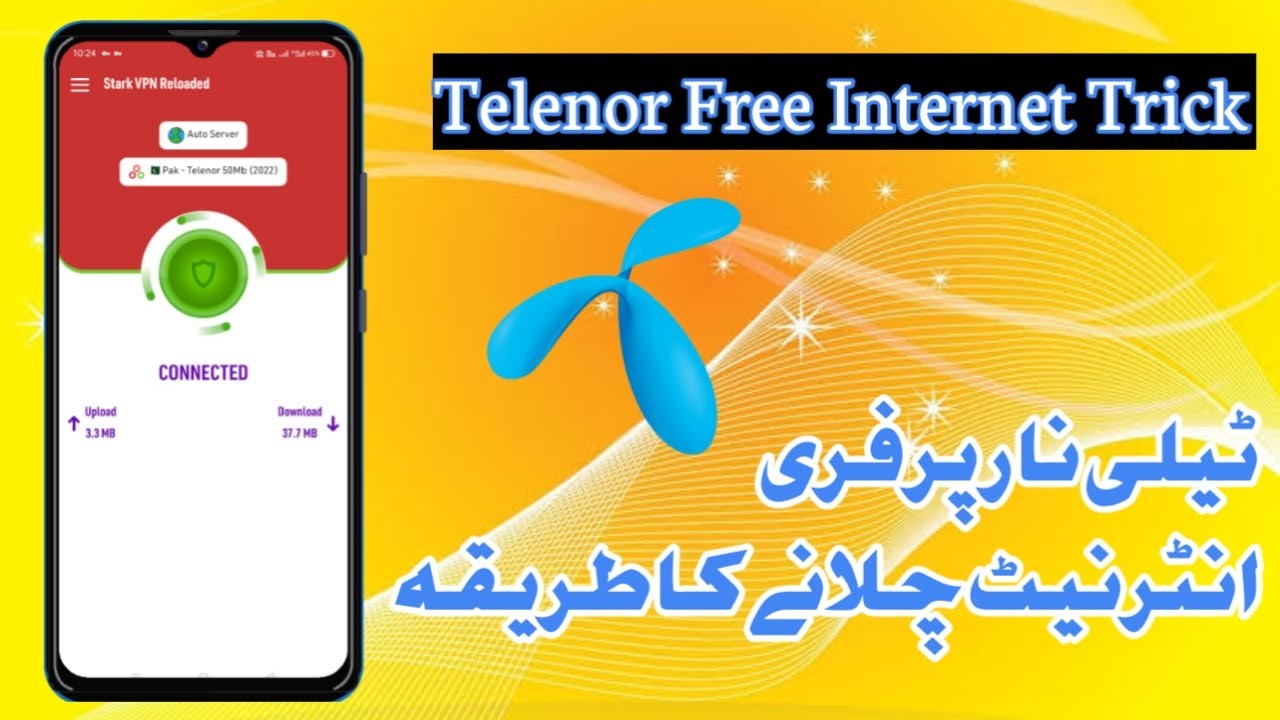 Telenor Free Internet Trick | Telenor Free Internet VPN | The Tech ...