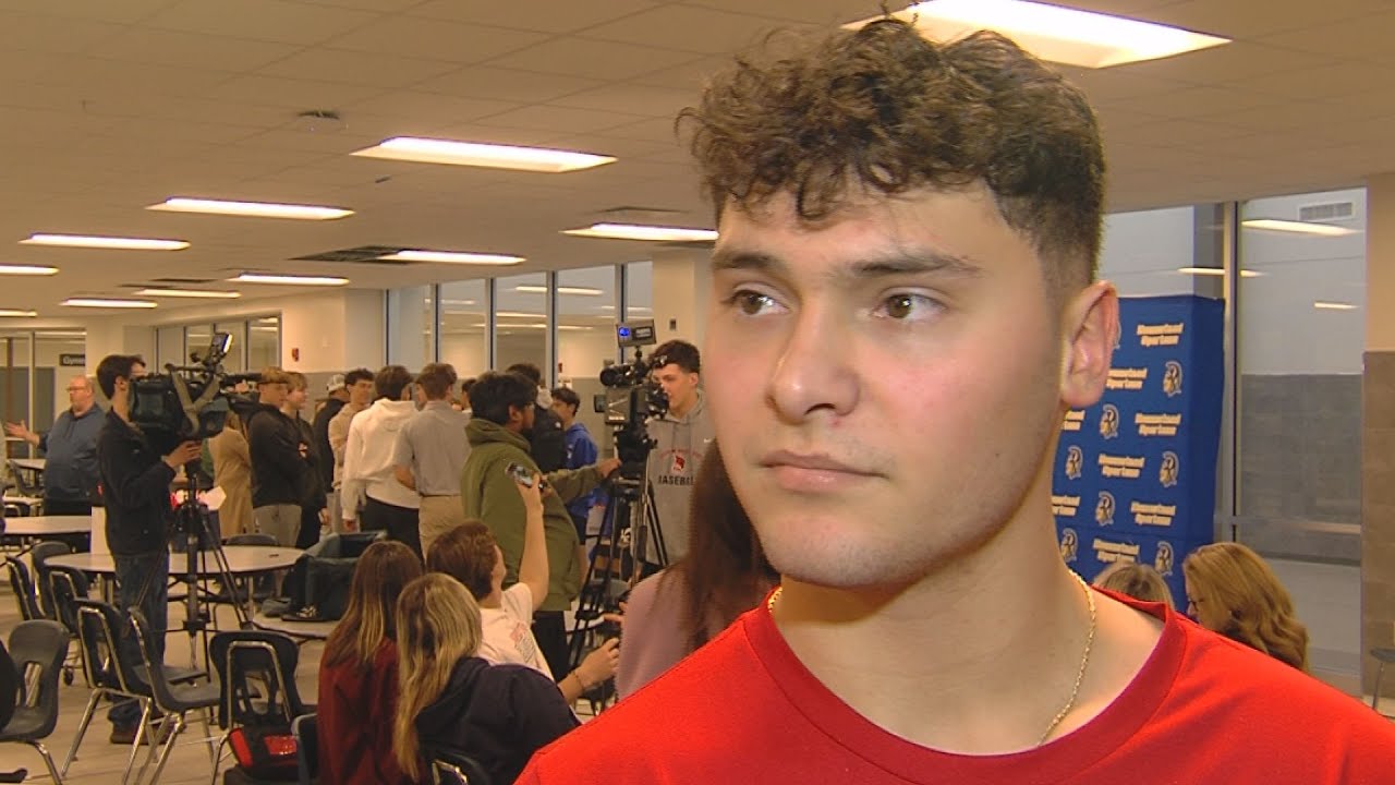 Alex Graber Signing Day Full Interview - YouTube