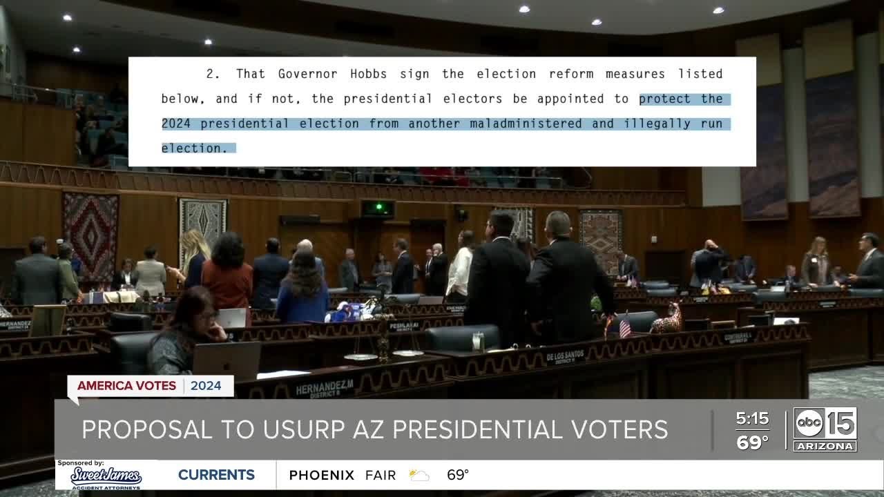 House Republicans float plan to guarantee Republicans get Arizona's ...