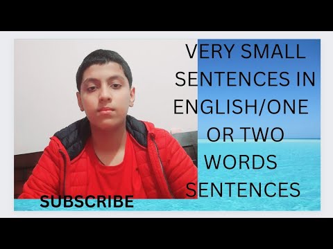 VERY SMALL /ONE OR TWO WORDS SENTENCES JO HUMARI DAILY LIFE ME USE HOTE ...