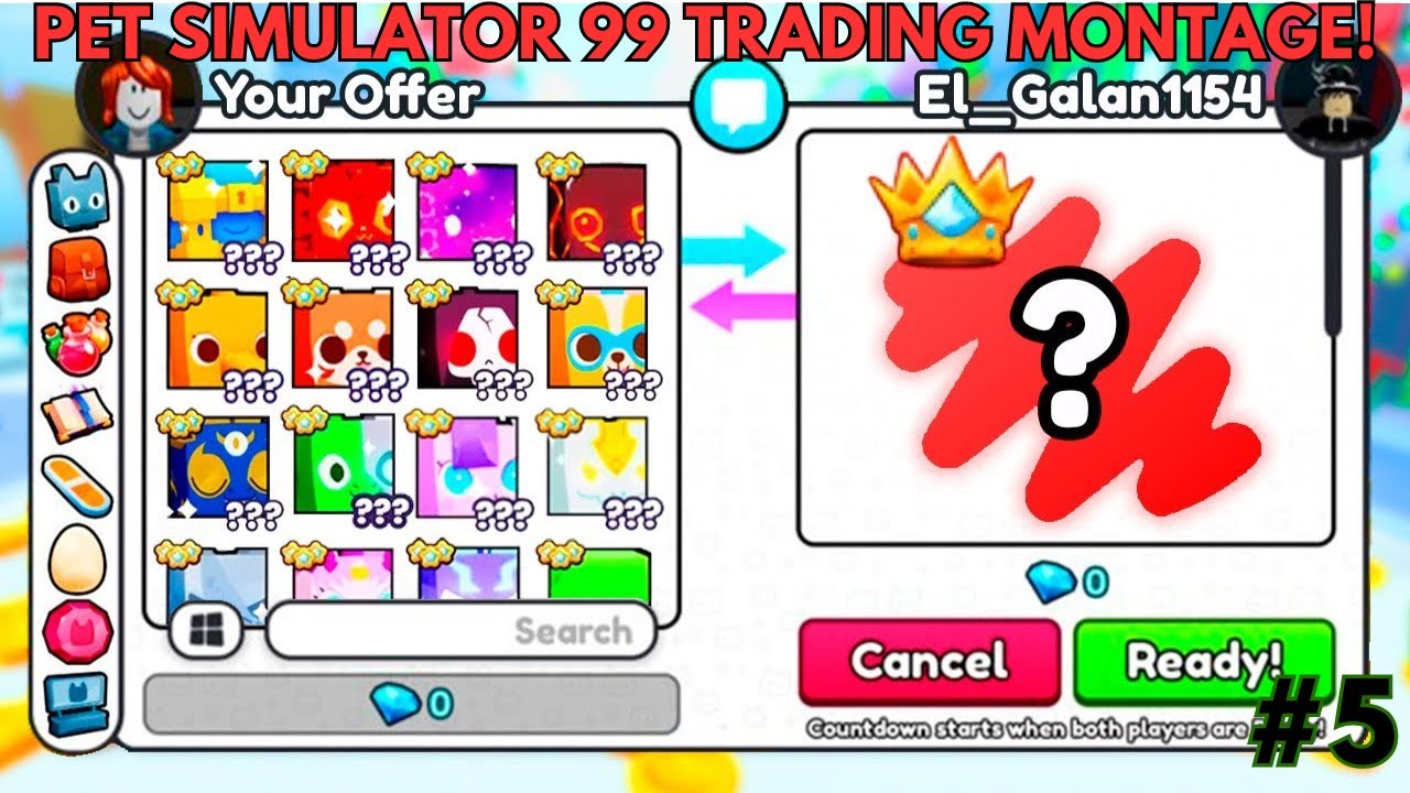 🔥MASSIVE TRADES🔥PS99 TRADING MONTAGE #5 | ROBLOX PET SIMULATOR 99 - YouTube