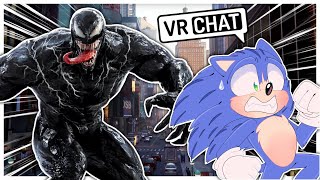 Movie Sonic Meets Sally Acorn In VR CHAT!! | Doovi
