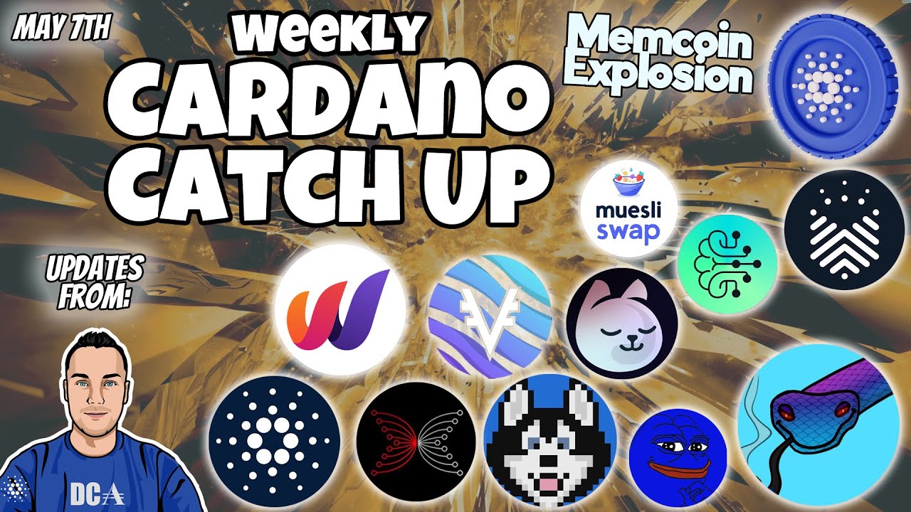 Cardano Stats Rising With Memecoins and ADA Project Updates - YouTube