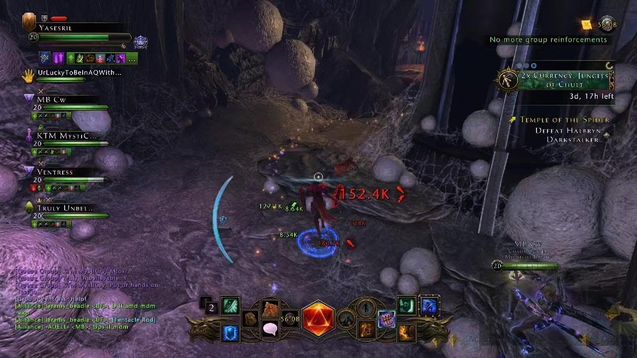 Neverwinter | Master Demonweb Pits - Speedrun 15:48 [PS4] - YouTube