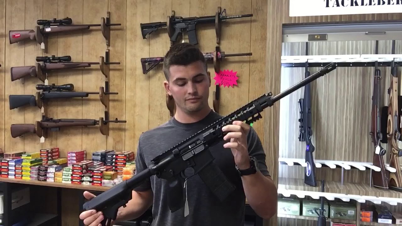 The 516 Tactical Rifle from SIG - YouTube