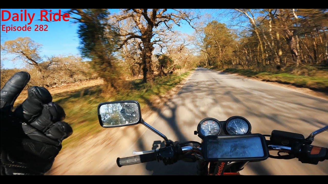 Daily Ride #282 - This road was unreal - YouTube