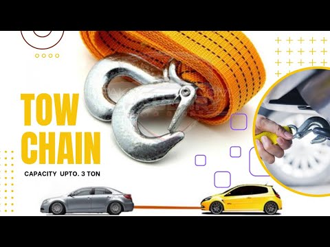 Tow Chain for Car | Product Overview | Vehicle Towing Strap - YouTube