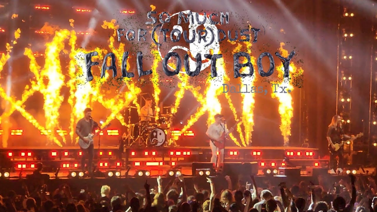Fall Out Boy Live In Dallas, Tx. - So Much For Tour Dust (2023) - YouTube
