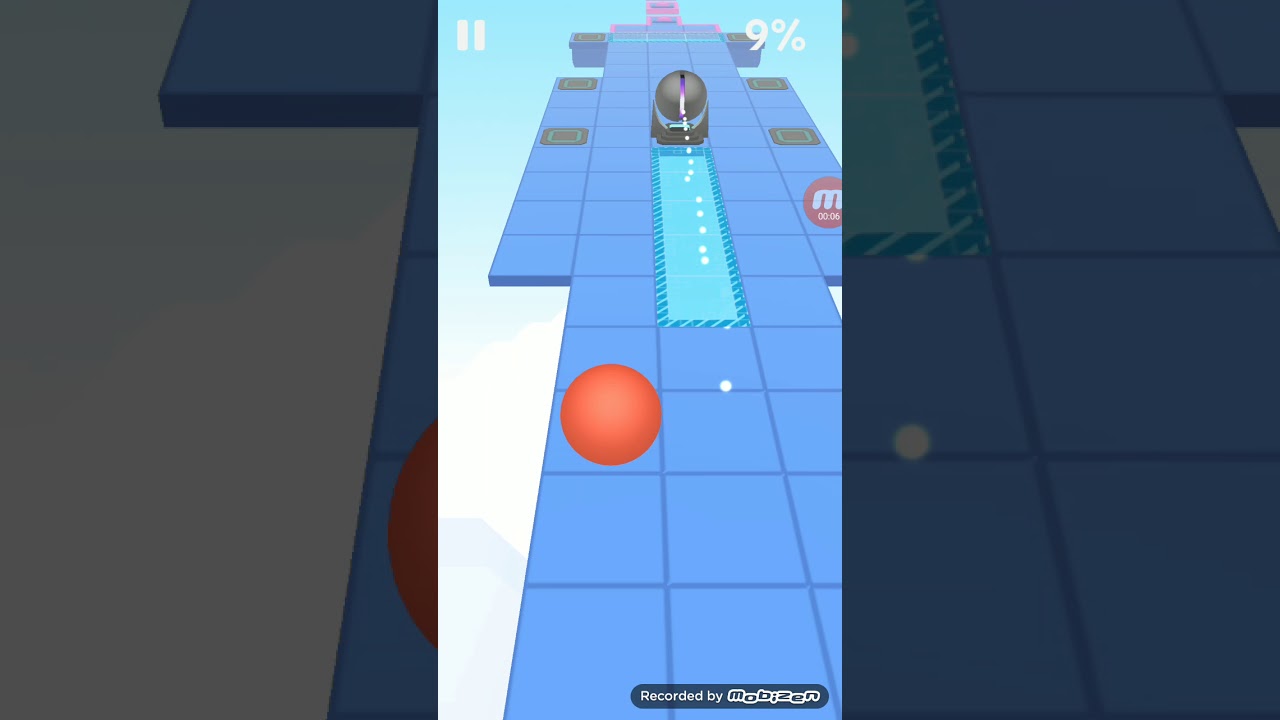 Rolling Sky tutorial level "clouds" with teaser's theme - YouTube