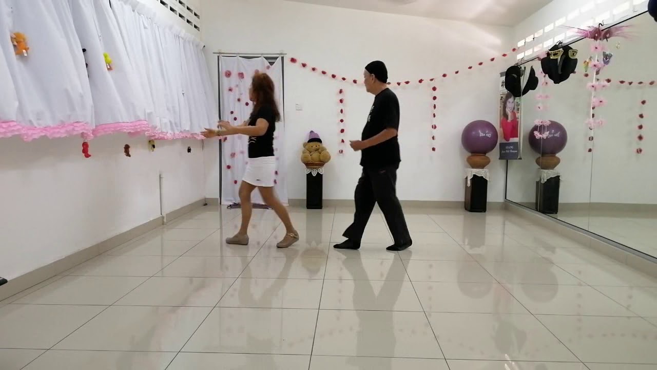 Diamante line dance - YouTube