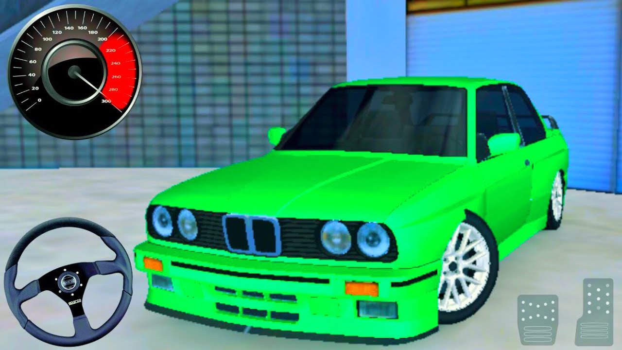 Master Car Parking Simulator 3D - Modified Green BMW Car Driving Games ...