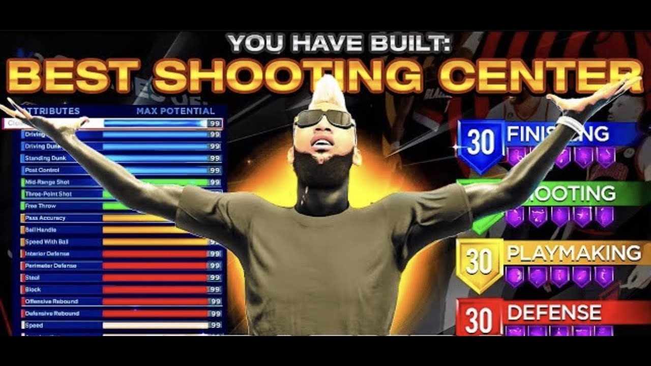 *NEW* BEST SHOOTING CENTER BUILD IN NBA 2K24! MOST OVERPOWERED DEMIGOD ...