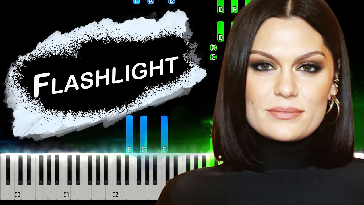 Jessie J - Flashlight (from Pitch Perfect 2) Piano Tutorial - YouTube