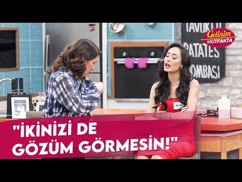 Alime, Tunacan ve Annesini Stüdyodan Kovdu! - Gelinim Mutfakta 24 Mart Salı