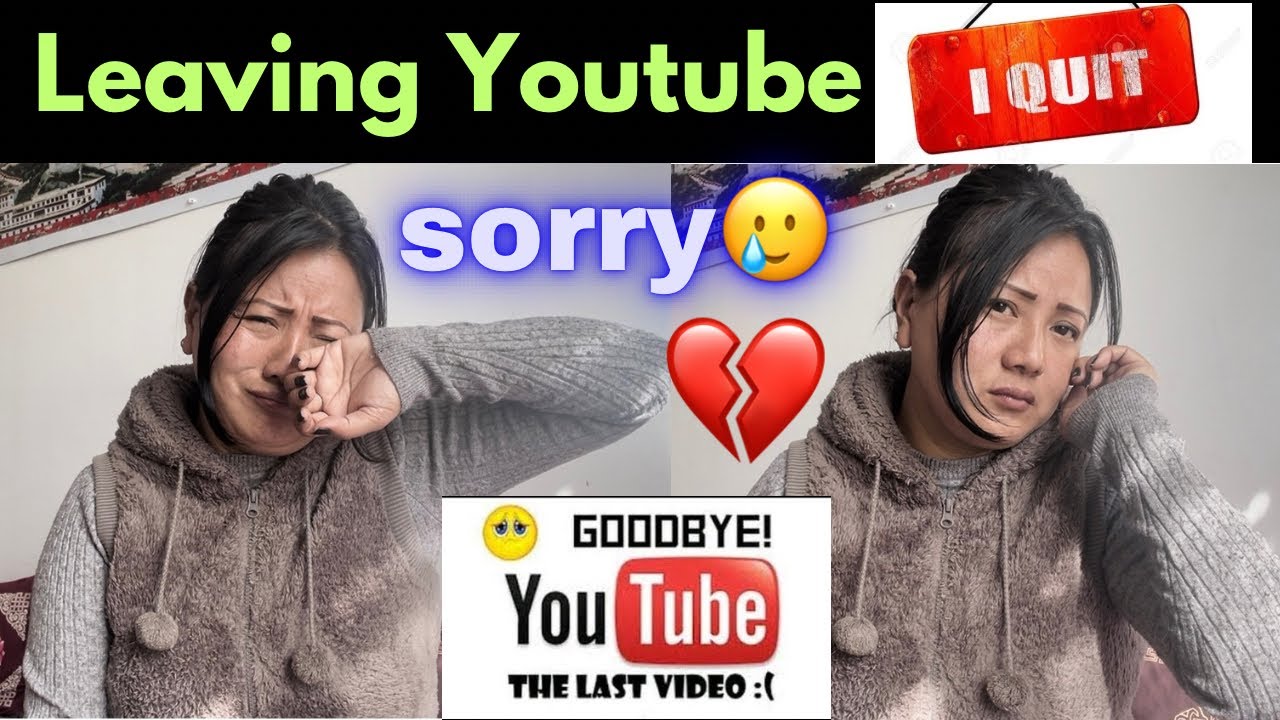 LEAVING YOUTUBE 😔OUR LAST VIDEO.. #Emotional #Hurting😒 - YouTube