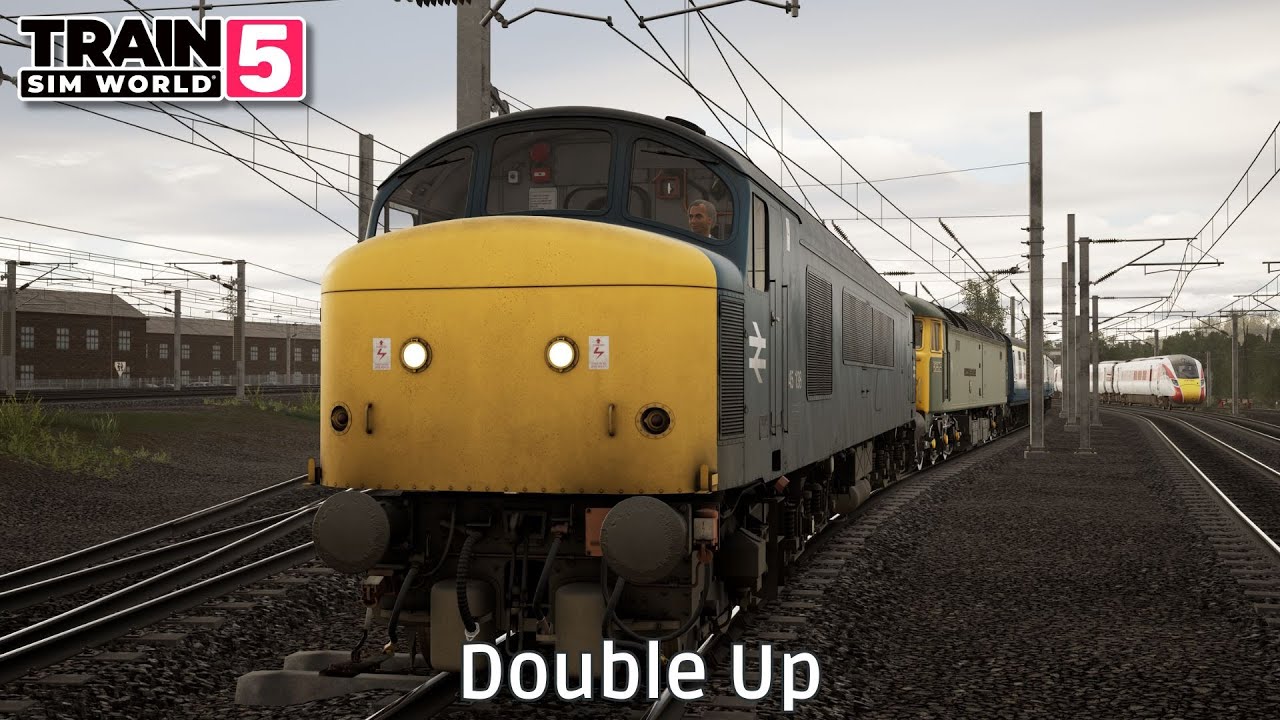 Double Up - East Coast Main Line: Peterbrough - Doncaster - Class 45 ...