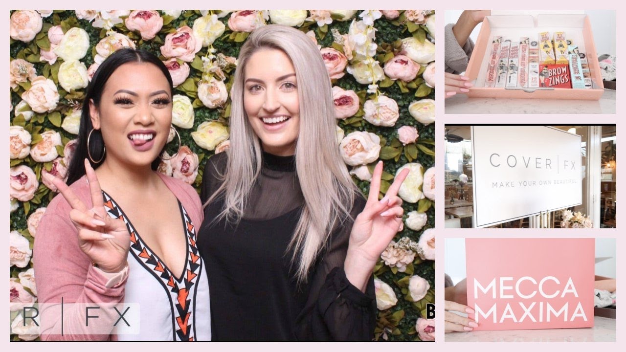 Beauty Events | PR Unboxing | COVER FX | MECCA | TARTE | BENEFIT - YouTube