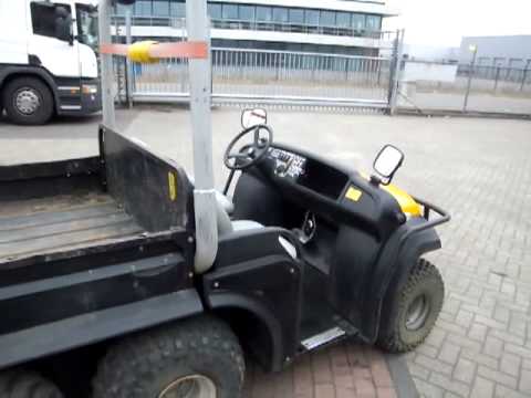 JCB GROUNDHOG 6x4 UTV UTILITY VEHICLE DIESEL W/TIPPER 2007 YELLOW - YouTube