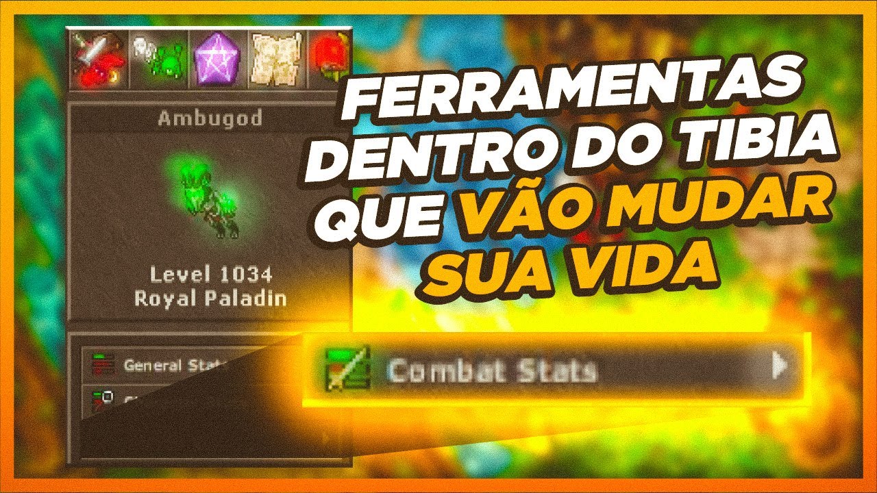 Ferramentas dentro do Tibia que vão mudar sua vida l Tibia Tips - YouTube
