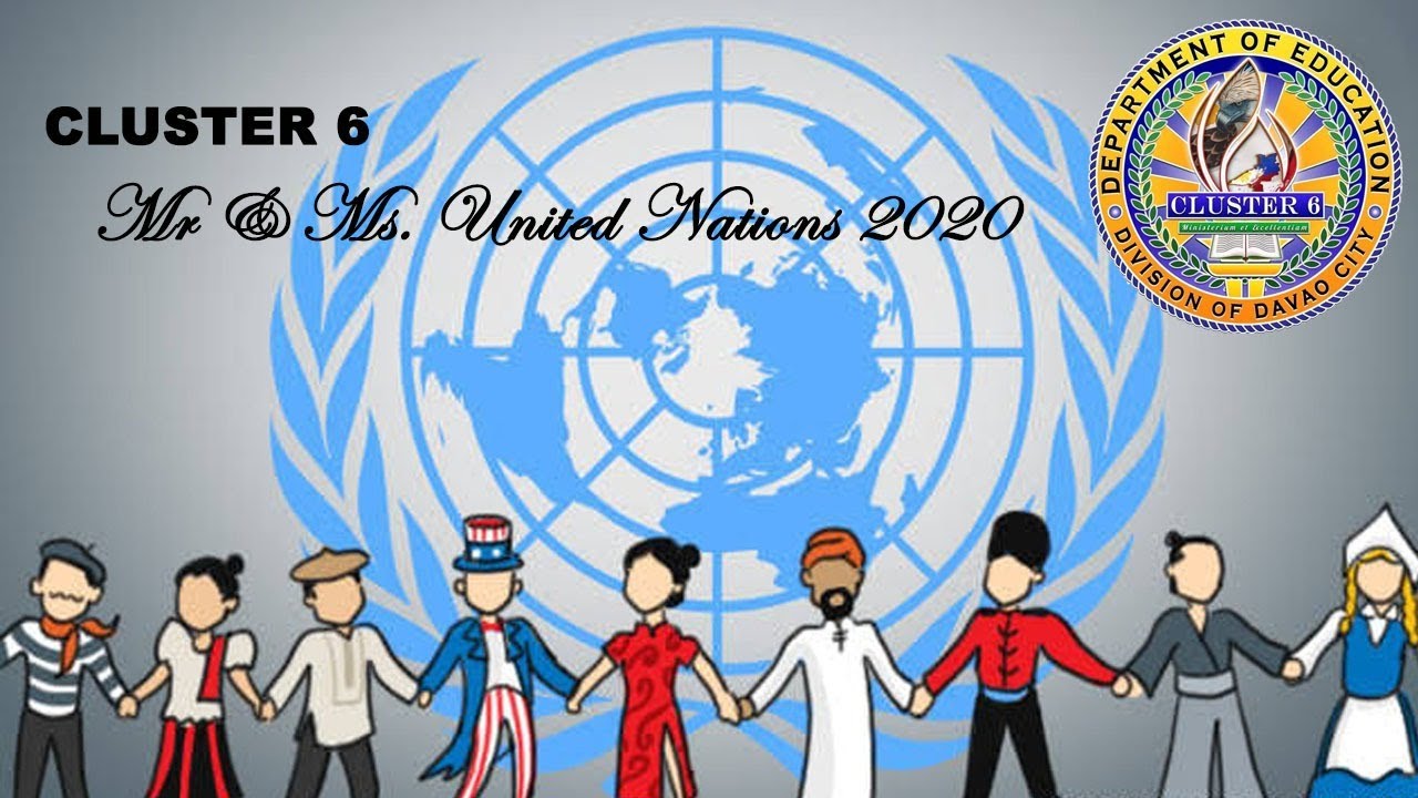Cluster 6 Virtual Mr. & Ms. United Nations 2020 - YouTube