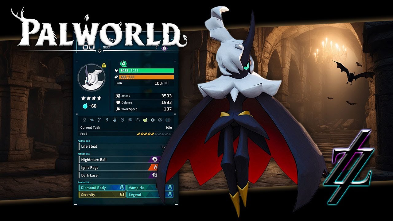 Felbat Vampire Build Test Against Bjorn & Bastigor: Palworld - YouTube
